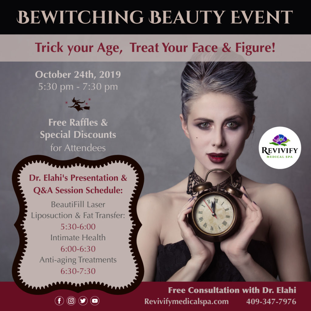 Bewitching Beauty Event - Revivify Medical Spa - Contact Us