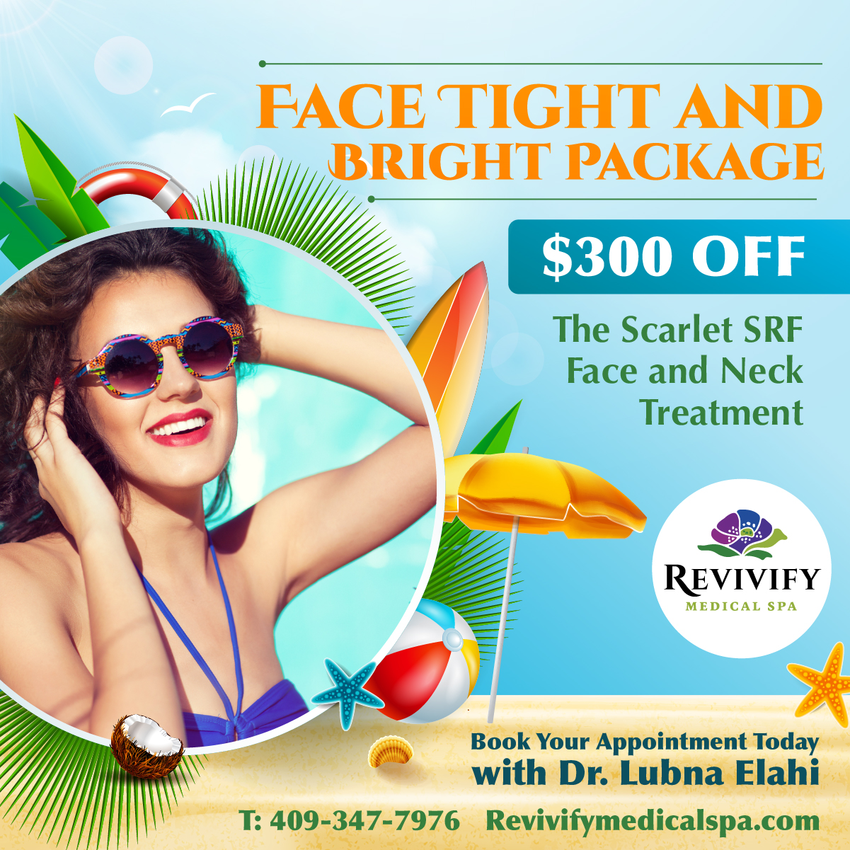 Summer Splash Medical Spa Specials - Revivify Medical Spa - Beaumont