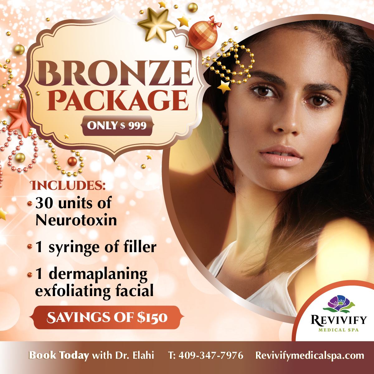 Pre Holiday Medical Spa Specials 2022 - Revivify Medical Spa