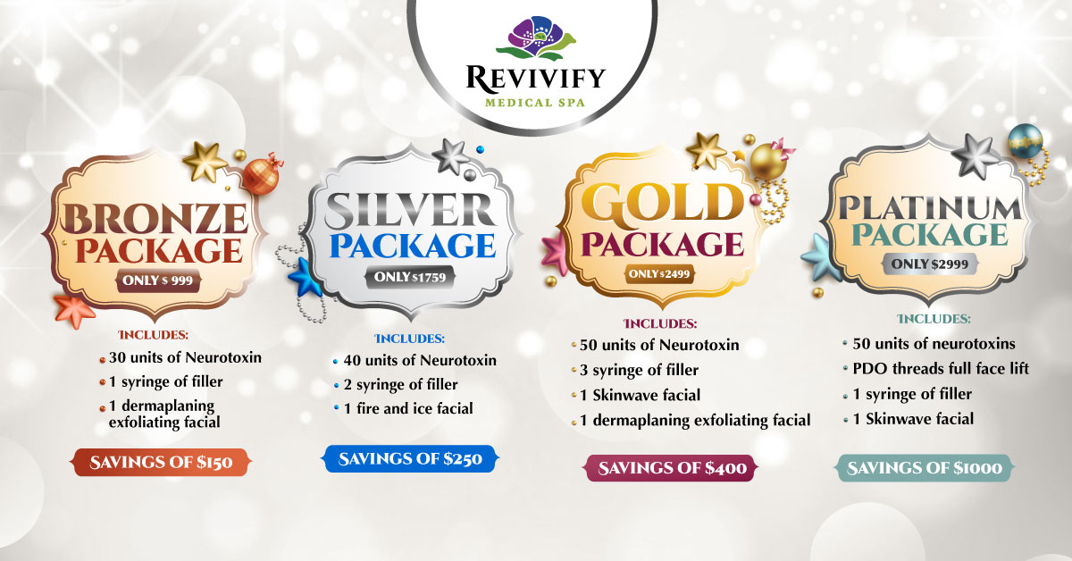 Pre Holiday Medical Spa Specials 2022 - Revivify Medical Spa