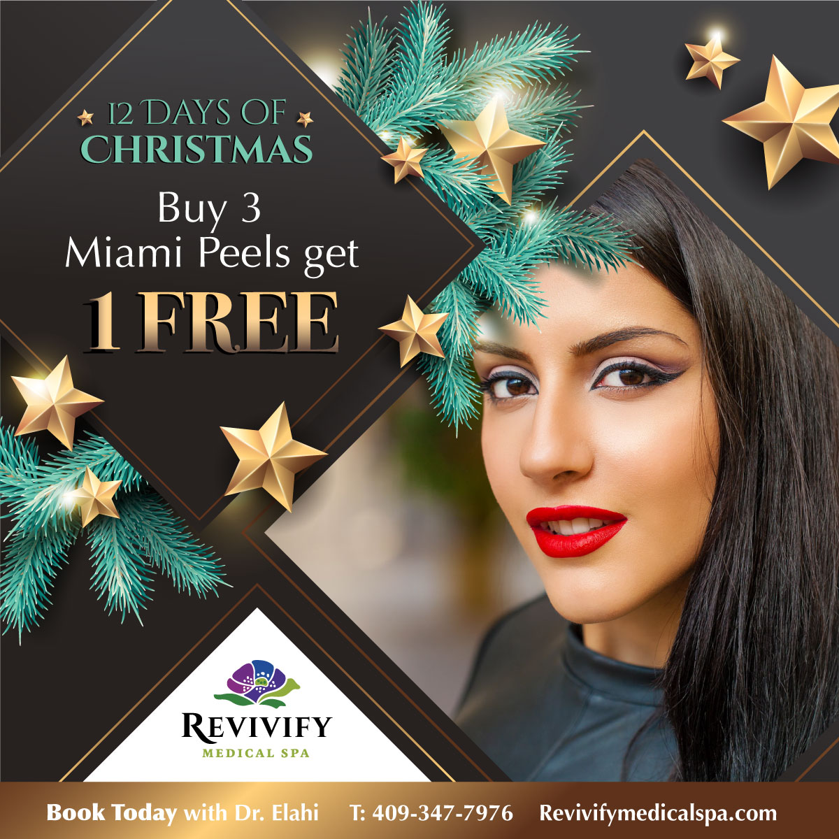 12 Days of Christmas Specials 2022 - Revivify Medical Spa