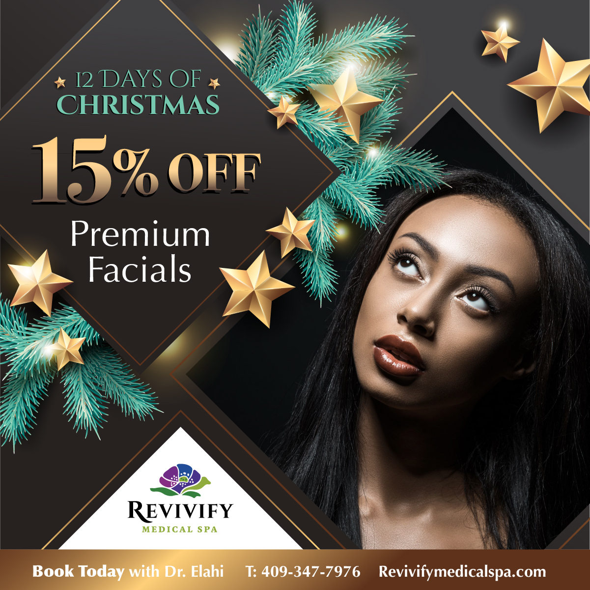 12 Days of Christmas Specials 2022 - Revivify Medical Spa