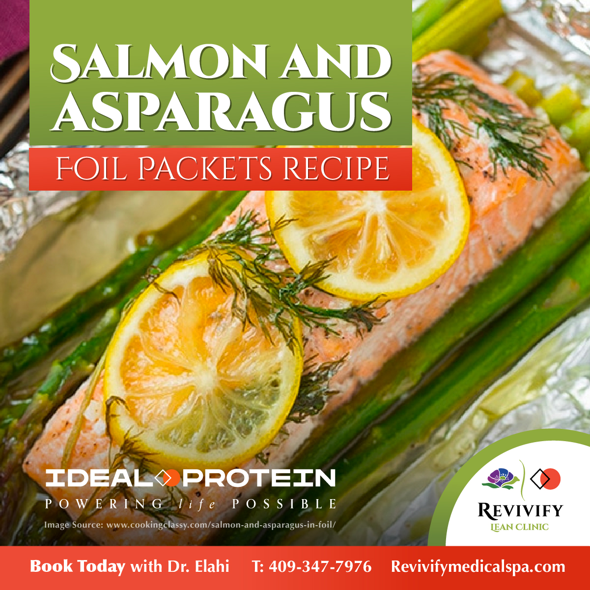 Salmon and Asparagus Foil Packets Recipe - Revivify Medical Spa