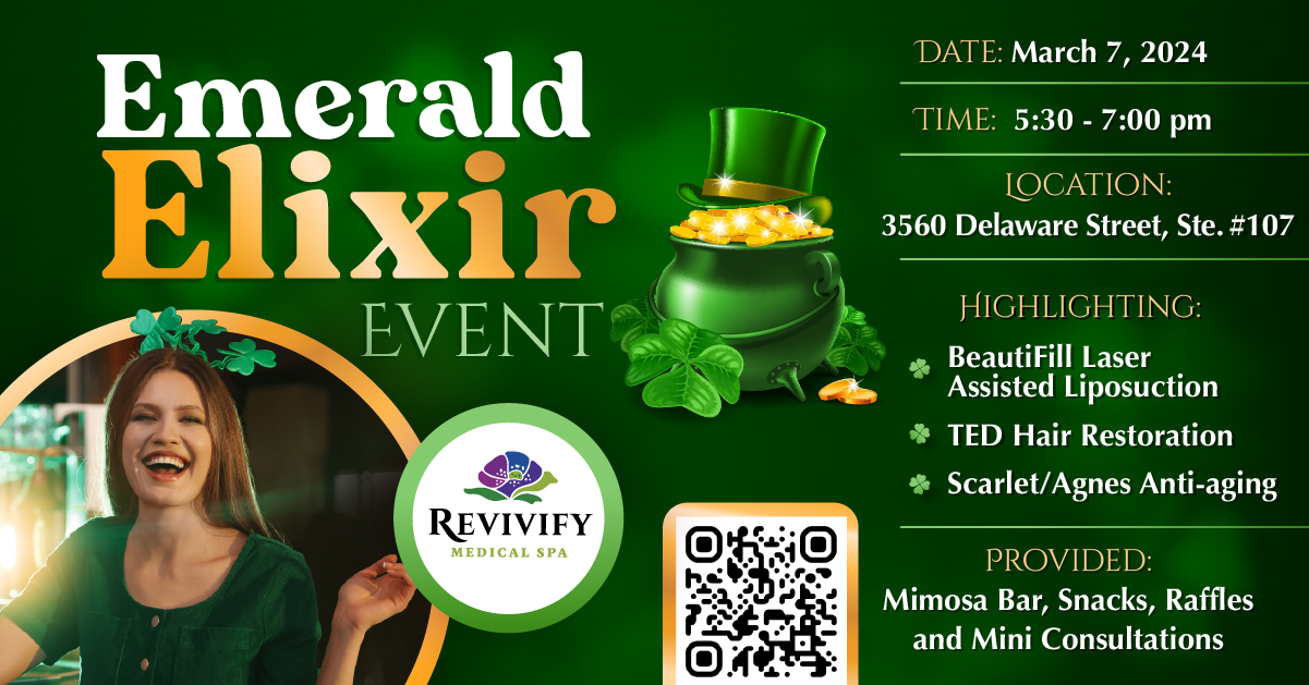 Emerald Elixir Event - Revivify Medical Spa